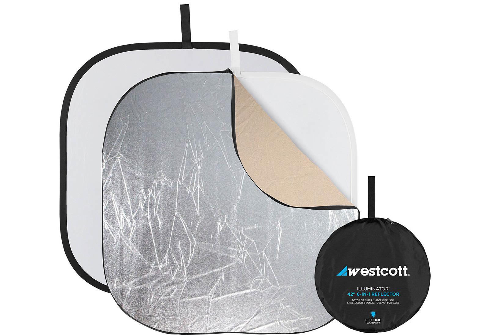 Rent a Westcott 42-inch 6-in-1 Illuminator Reflector Kit at LensProToGo.com